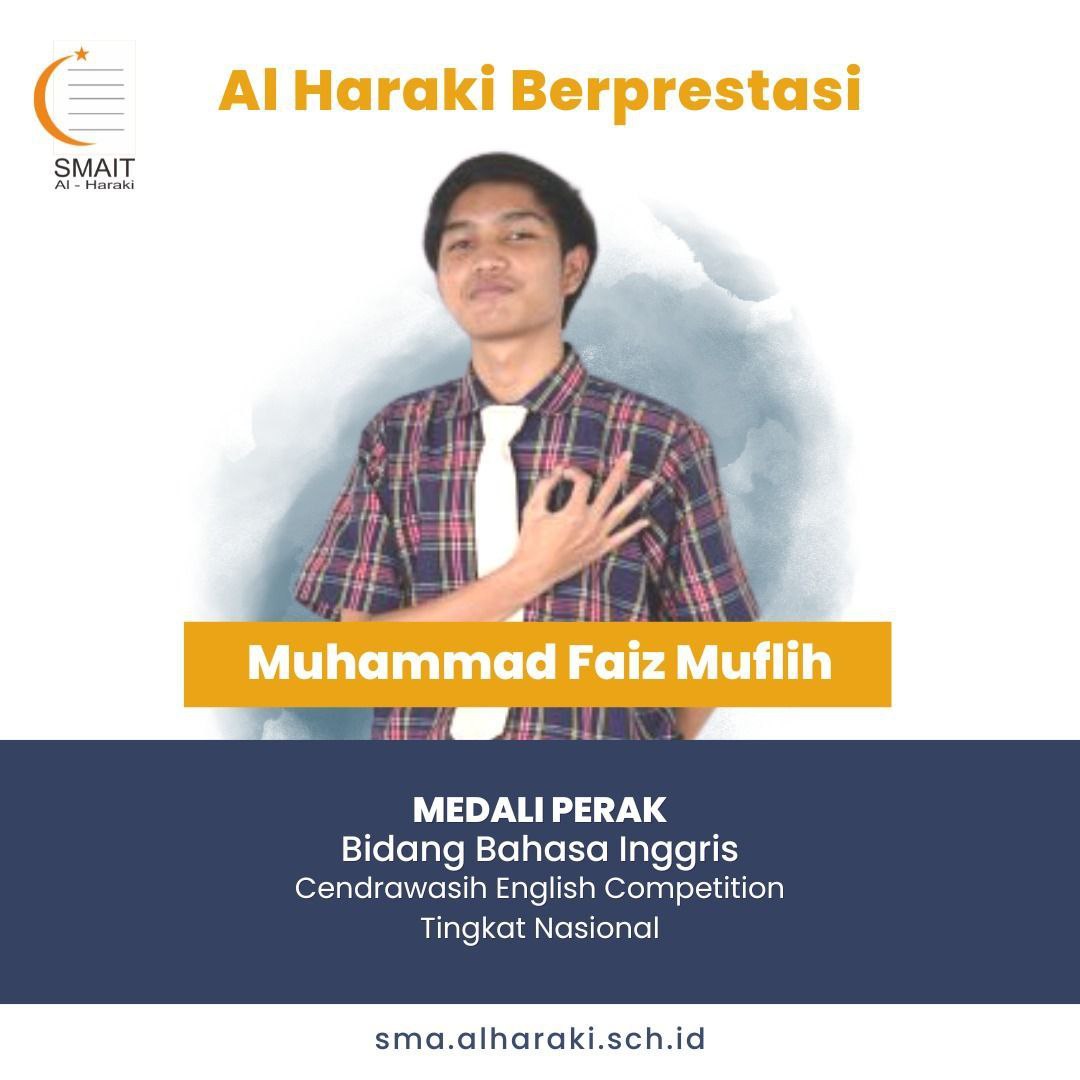 Selamat Atas Prestasi Ananda Muhammad Faiz Muflih